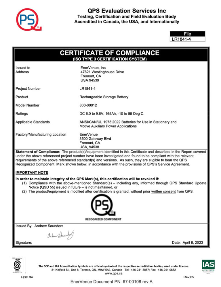 Resources – EnerVenue, Inc.