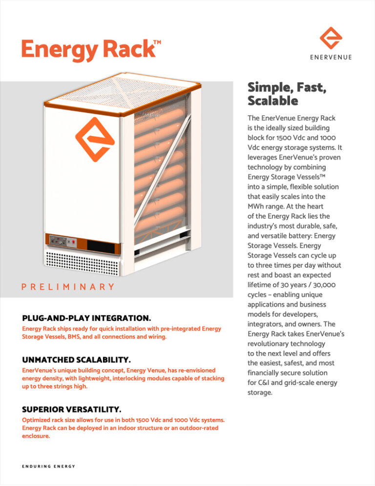 Resources – EnerVenue, Inc.